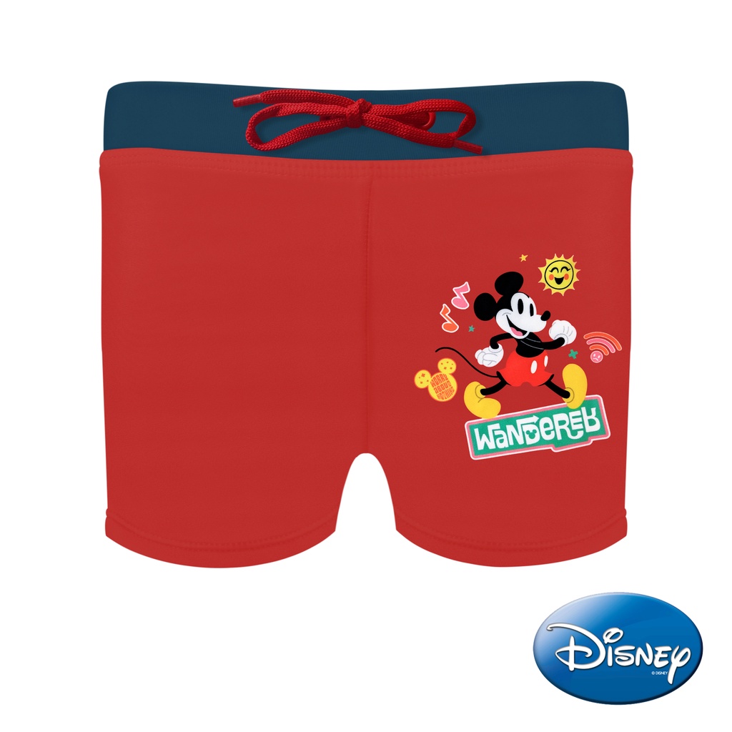 Disney Mickey Mouse Swim Trunks with Lining Boys Kids Swimwear | Shopee ...