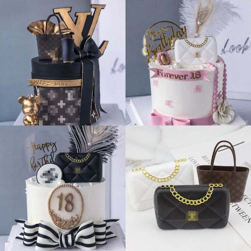Elegant bag cake cupcake topper | Shopee Philippines