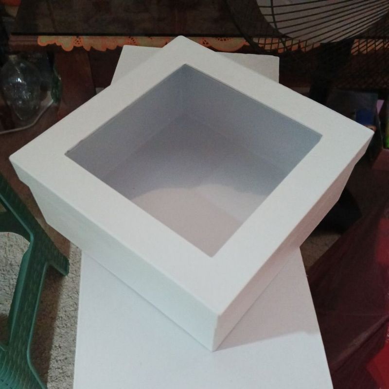 Grazing Box charcuterie window gitf costumize acetate top cover 7x7x3 ...