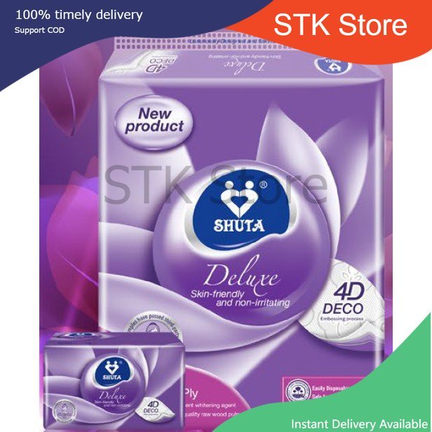 T0037 Lowest Price!!! Shuta Deluxe Facial Tissue Box 500 sheets # ...