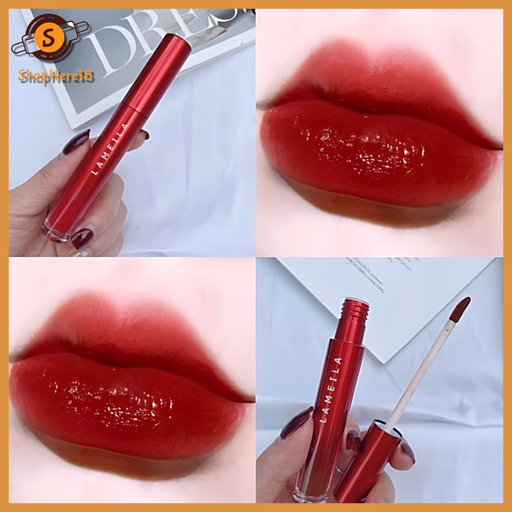 IKQPH Air Lip Glaze Red Tube Air Lip Gloss Ladies Lipstick Lip Gloss ...