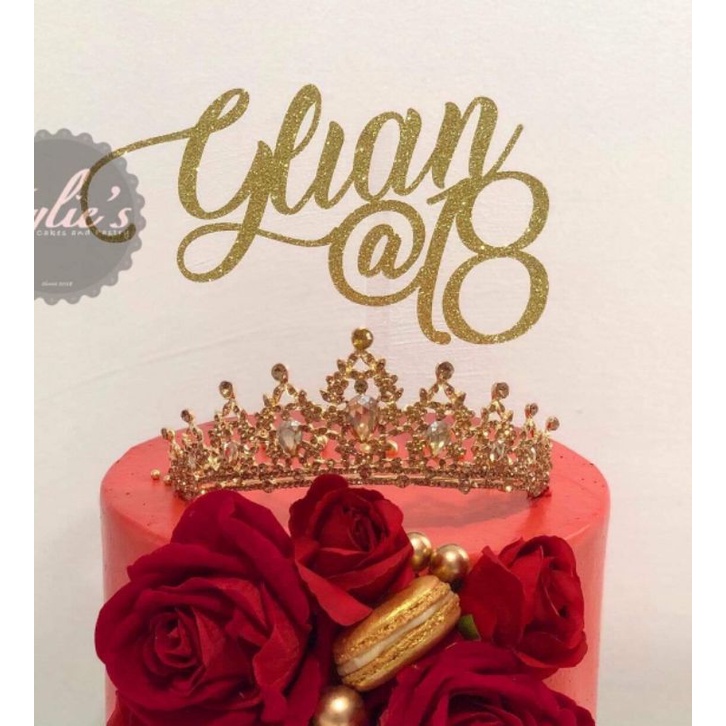 Customized 18th birthday cake topper | Shopee Philippines