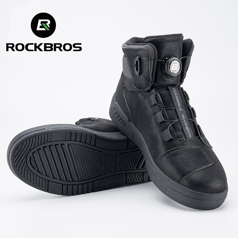 ROCKBROS Motorcycle Shoes Riding Boots Racing Shoes Anti Fall Casual ...