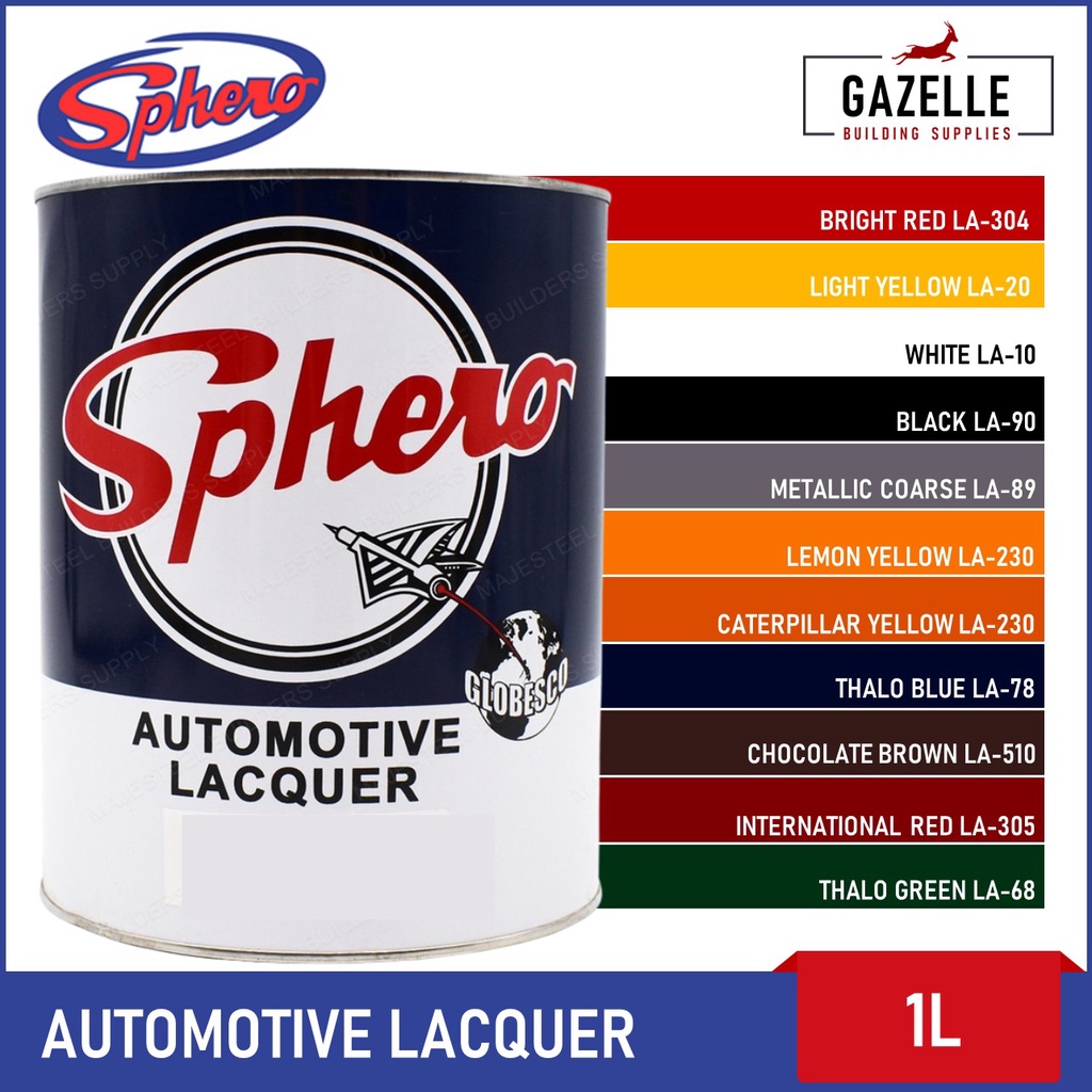 Sphero Automotive Lacquer 1L - 11 Colors | Shopee Philippines
