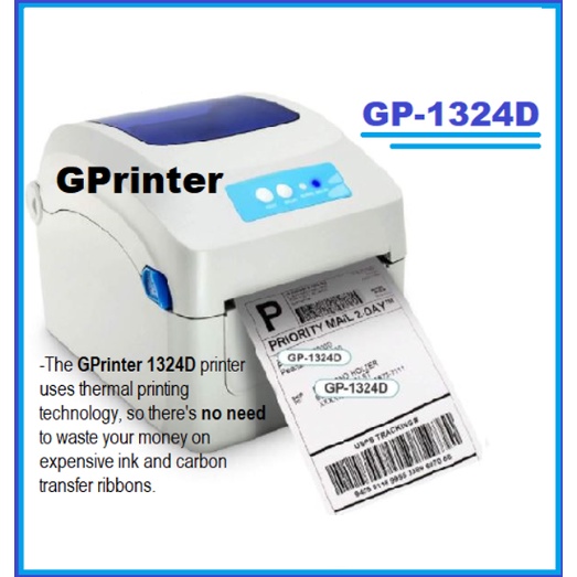 GPrinter GP-1324D Thermal Waybill Printer | Shopee Philippines
