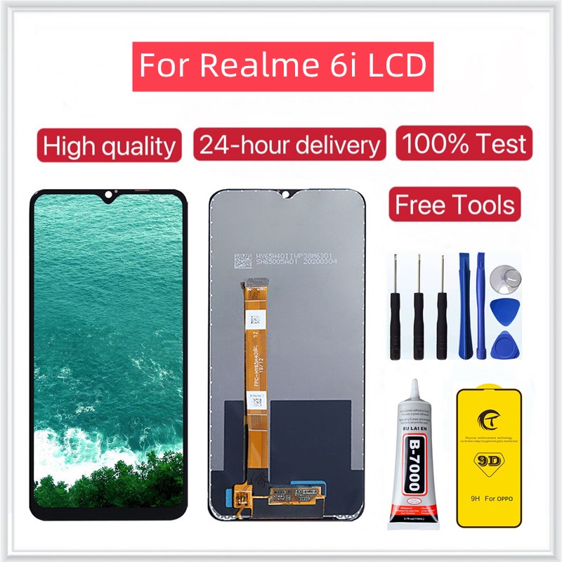 For Realme 6i LCD Original Digital Touch Screen Display /lcd for Realme ...