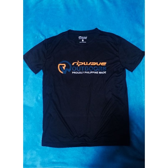 ripwave outdoors t-shirt/dri-fit (dtf printing) | Shopee Philippines