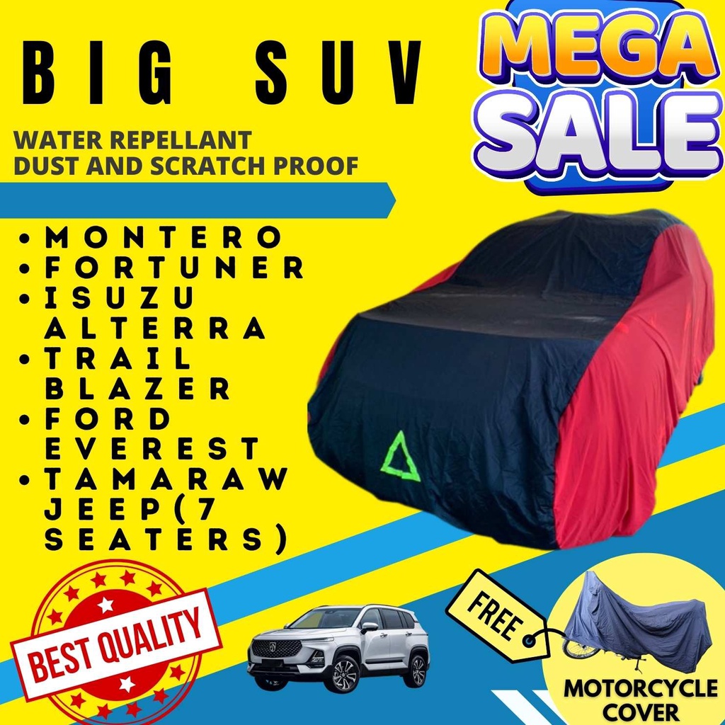 CAR COVER FORTUNER * MUX * EVEREST * BIG SUV * WATER REPELLANT WITH ...