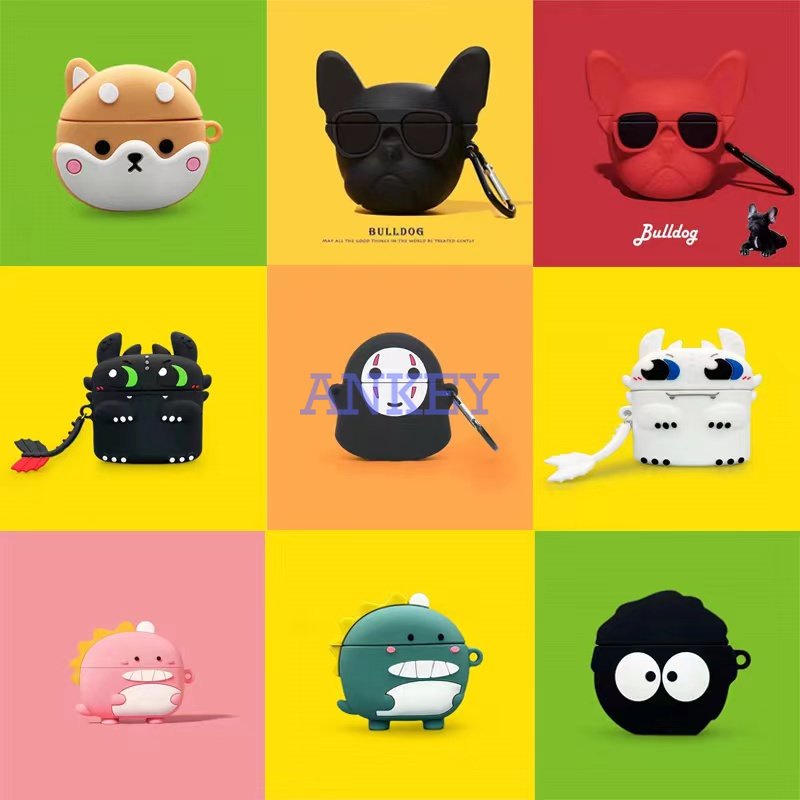 JBL WAVE BEAM Cover Cute Dog Earphone Silicone Case Earbuds Waterproof ...