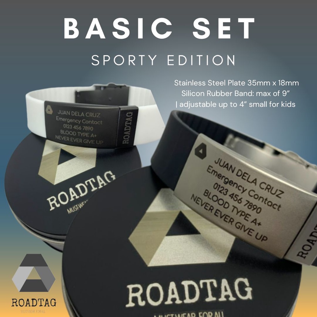 BASIC SET - SPORTY EDITION | ROADTAG | Shopee Philippines