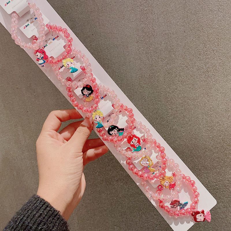 1pcs children's bracelet princess bracelet cartoon acrylic beaded ...