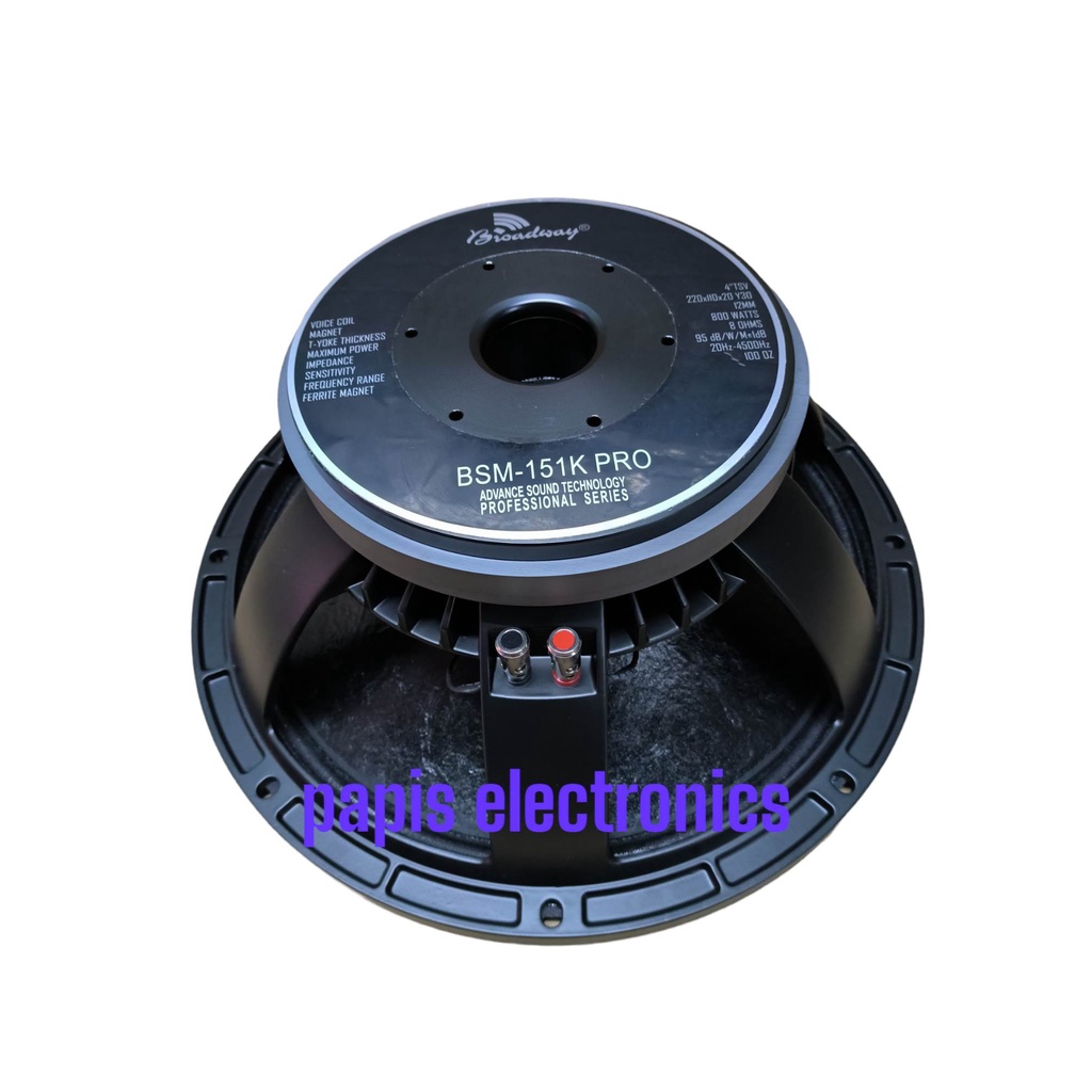 Broadway BSM-151K PRO 15INCHES SPEAKER 800WATTS | Shopee Philippines