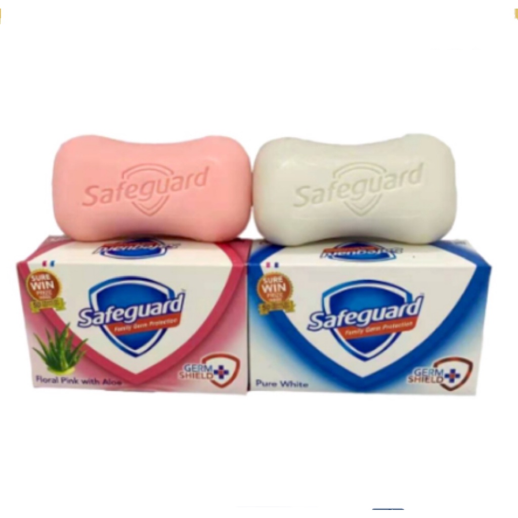 Safeguard soap Singapore products Pure white and Floral pink with Aloe ...