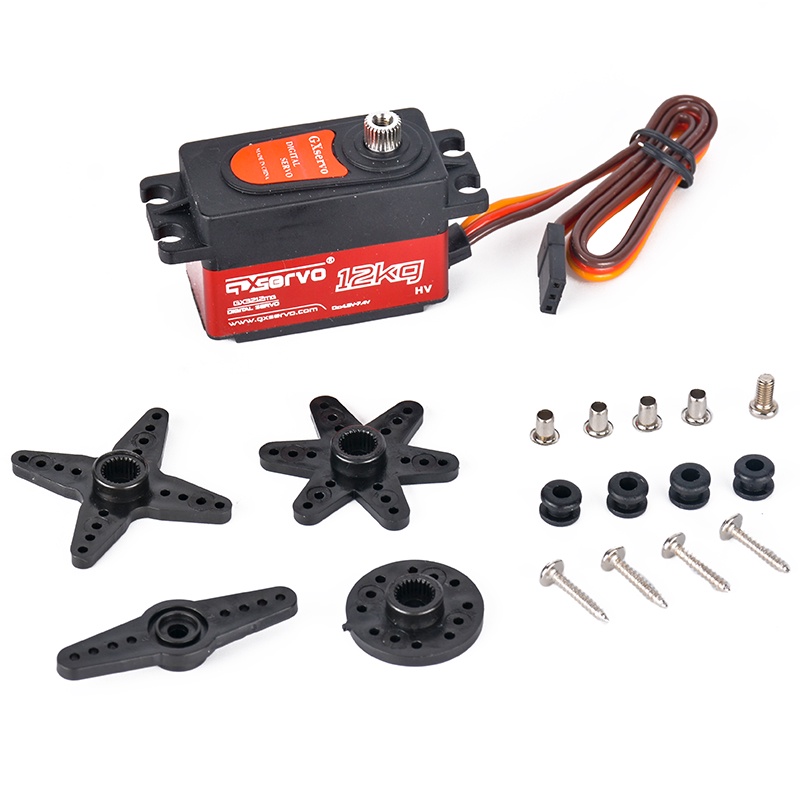 GX Servo GX3212 12KG 25T Metal Gear Short Body Servo for 1/10 RC ...