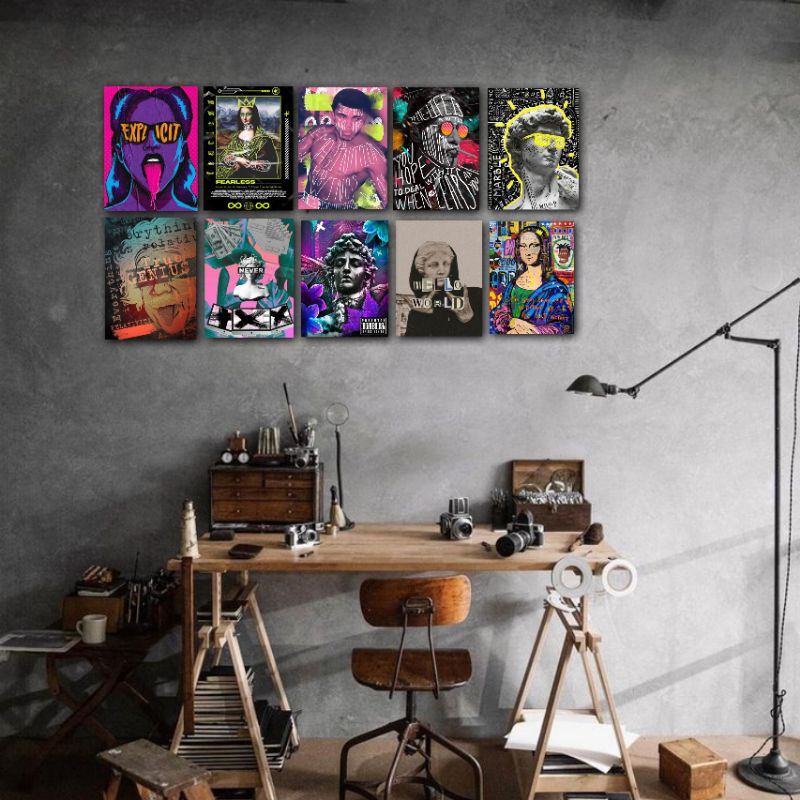 Aesthetic Wall poster/pop art v2 poster | Shopee Philippines