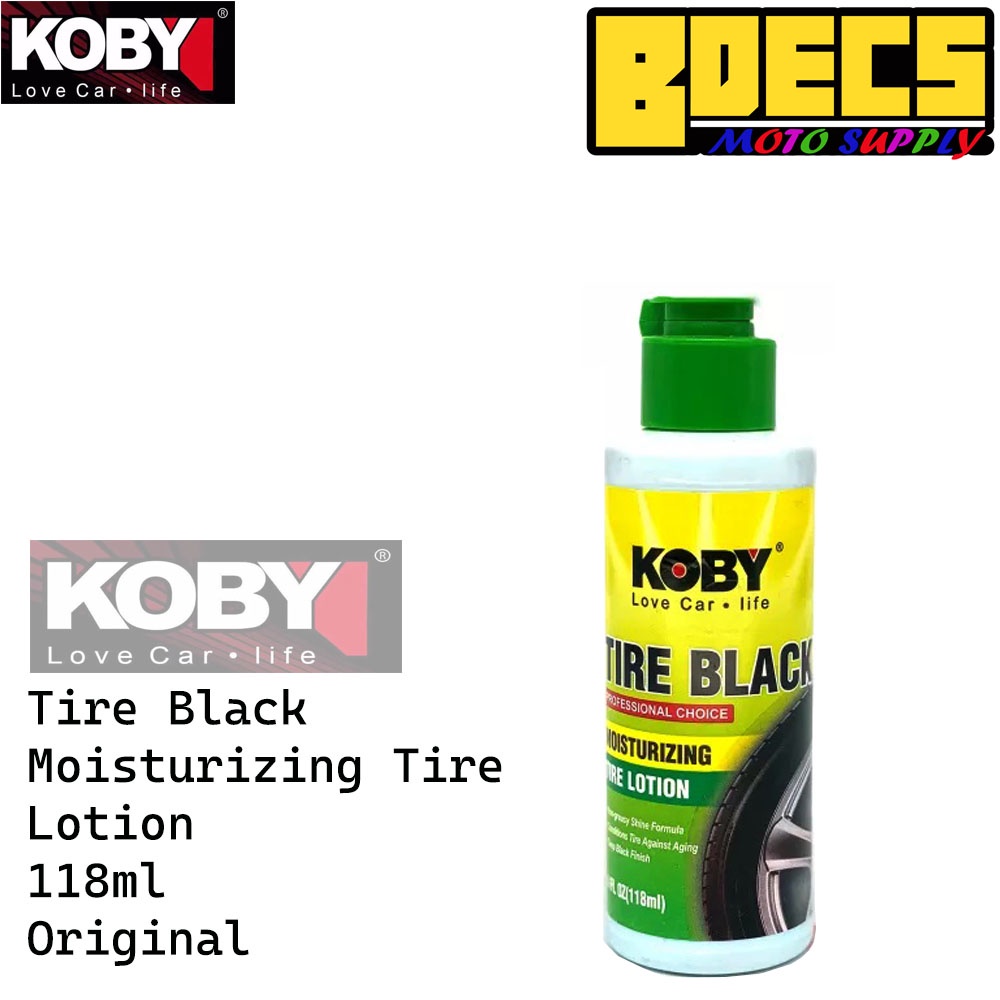 Koby Tire Black Moisturizing Tire Lotion 118ml Original Product High ...