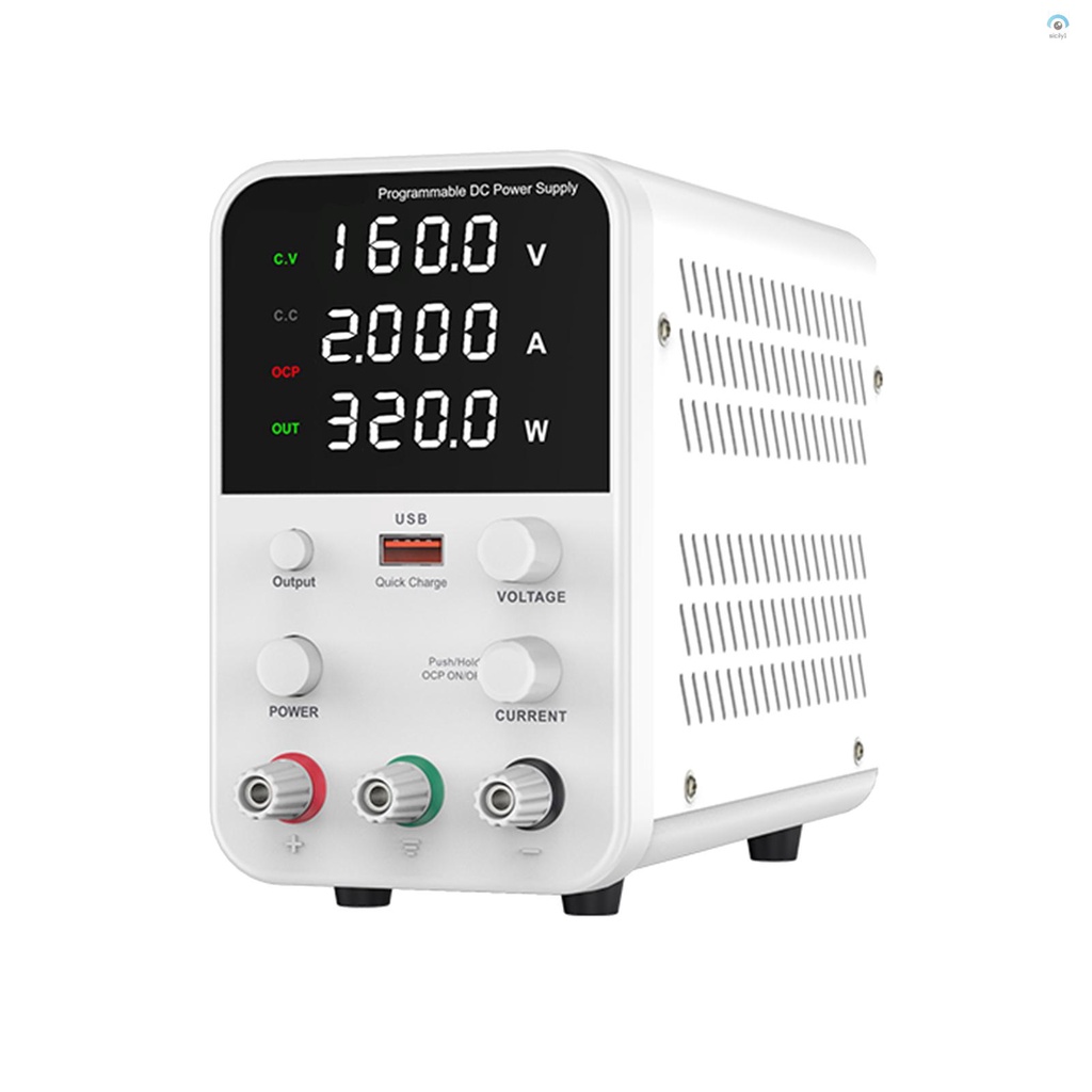 SCP Bench DC Power Supply Variable 160V 2A Digital Display Adjustable ...