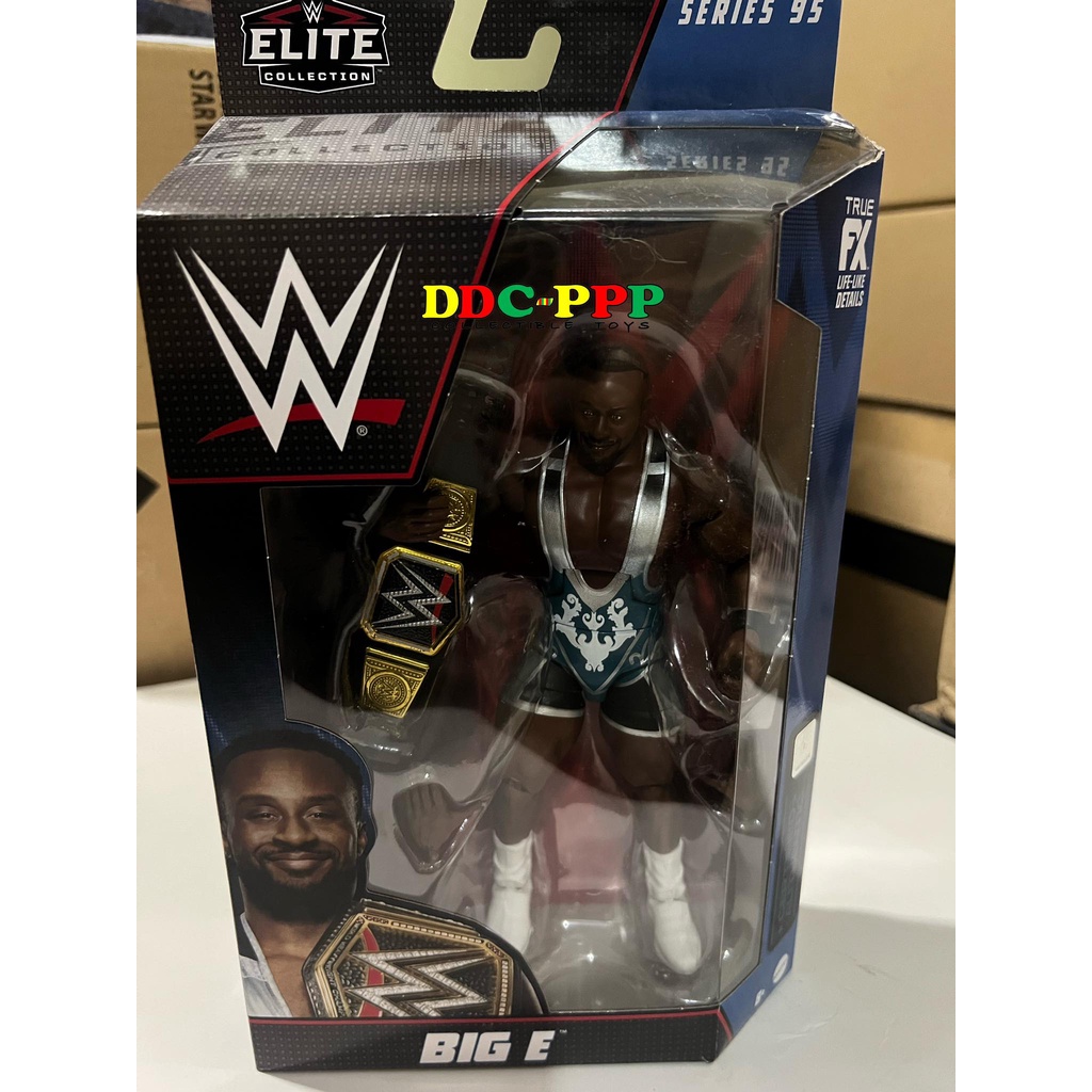 BIG E - WWE Elite Collection Series 95 Action Figure MATTEL (SEALED) | Shopee Philippines