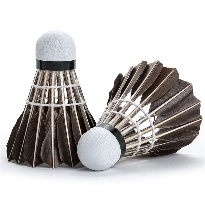 BLACK FEATHER INDOOR AND OUTDOOR BADMINTON SHUTTLECOCK | Shopee Philippines