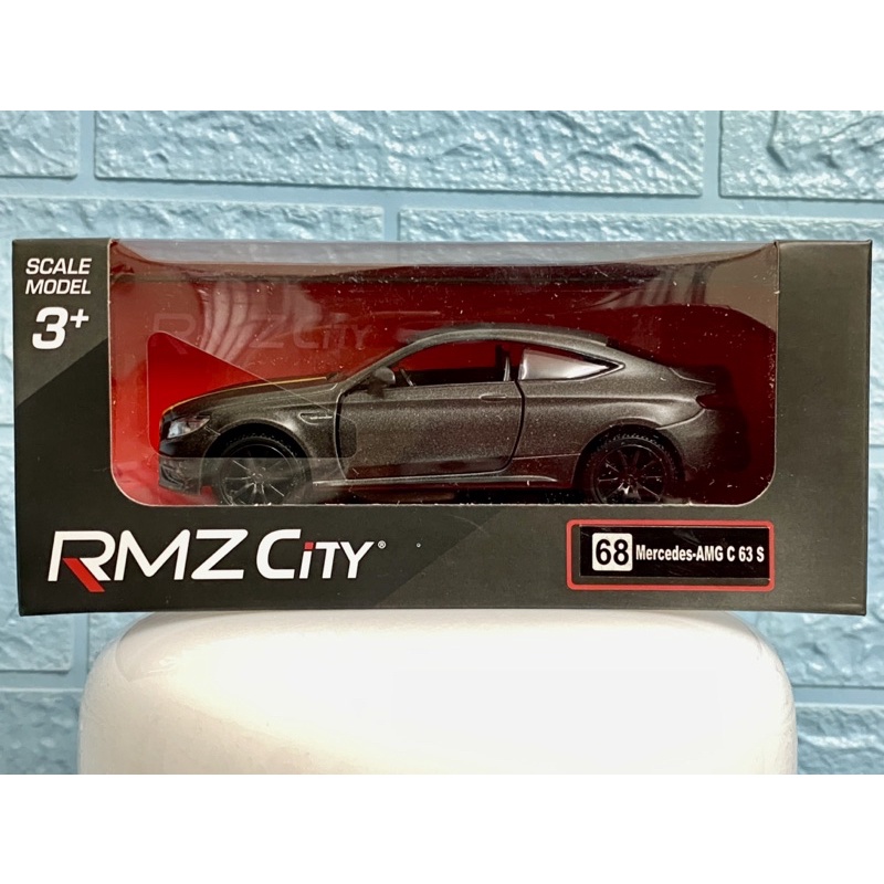 RMZ City MERCEDES AMG C63S Matte Grey Yellow Line Luxury Racing Sports ...