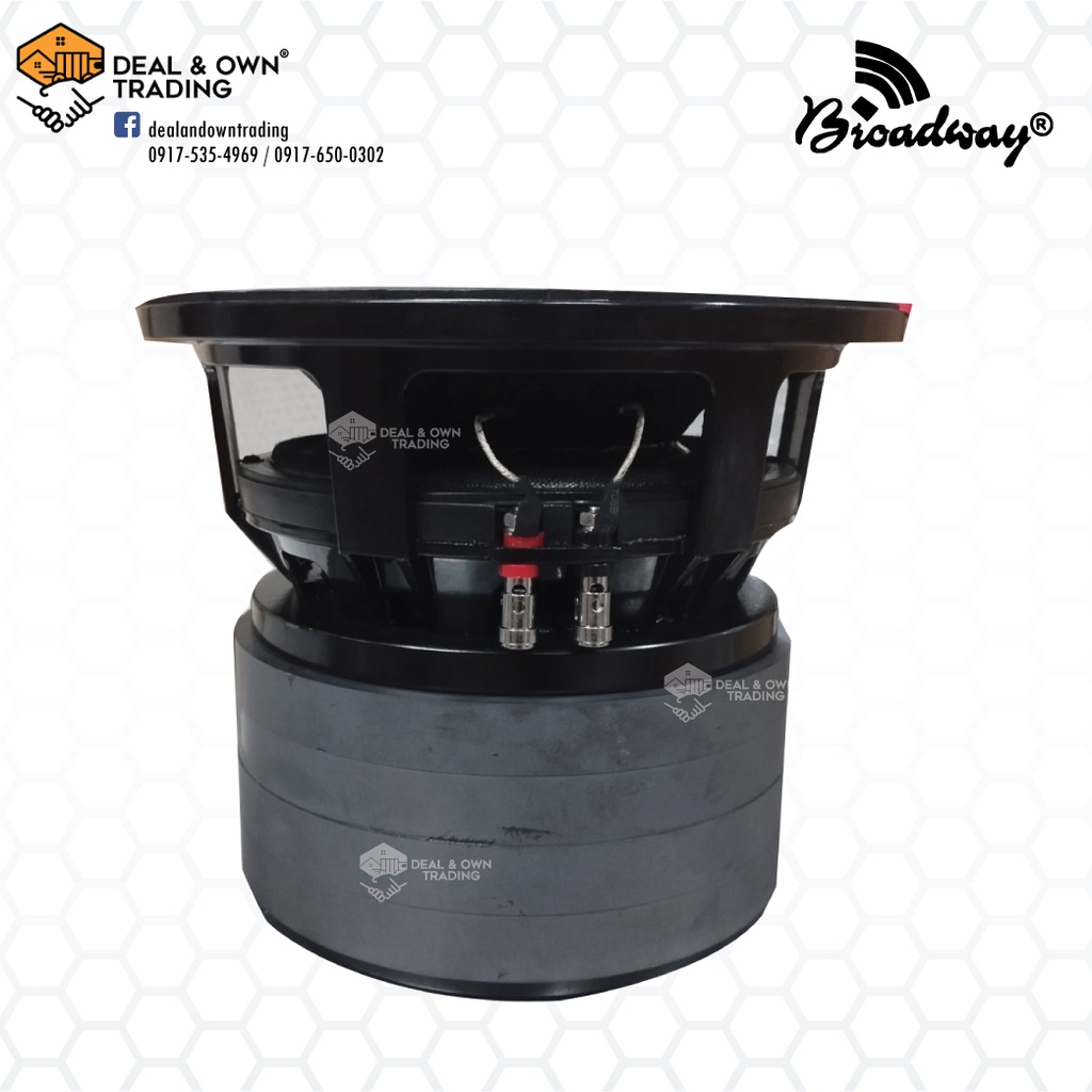 Broadway SWH-820 8" 2000W 4 Magnet Subwoofer | Shopee Philippines
