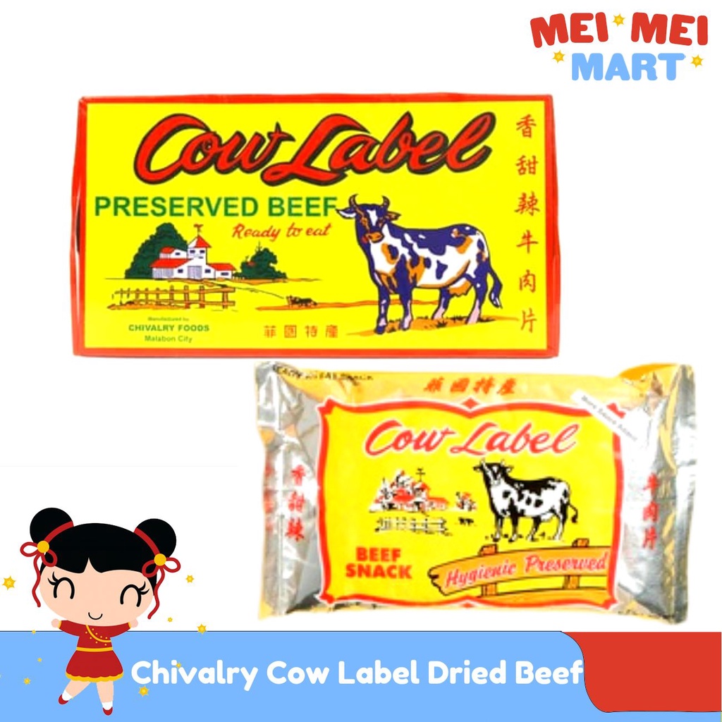 Chivalry Cow Label Dried Beef Box | Shopee Philippines