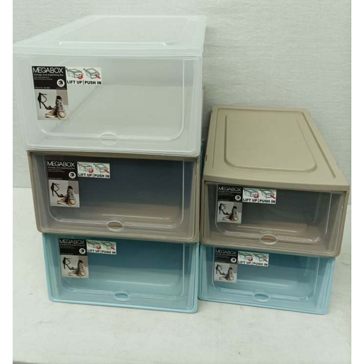 Megabox Storage & Organizing Box ( MG-851B / MG-852B ) | Shopee Philippines