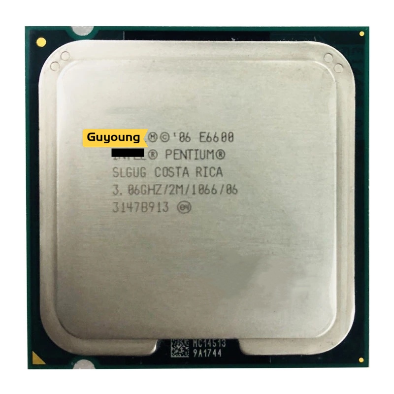 Pentium E6600 3.0 GHz Used Dual-Core CPU Processor 2M 65W LGA 775 ...