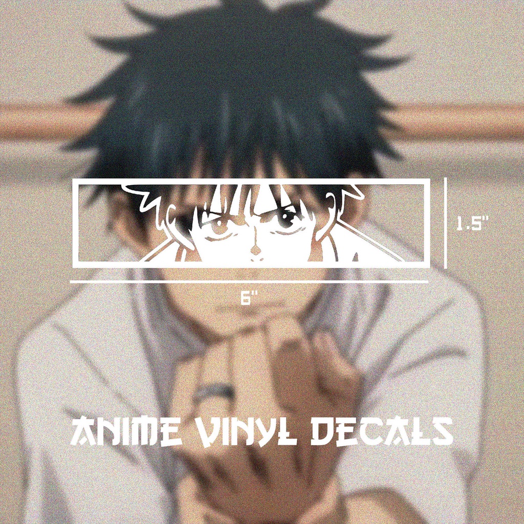 Anime Decals | Vynil Stickers | Eye Slap | Jujutsu Kaisen | Gojo ...