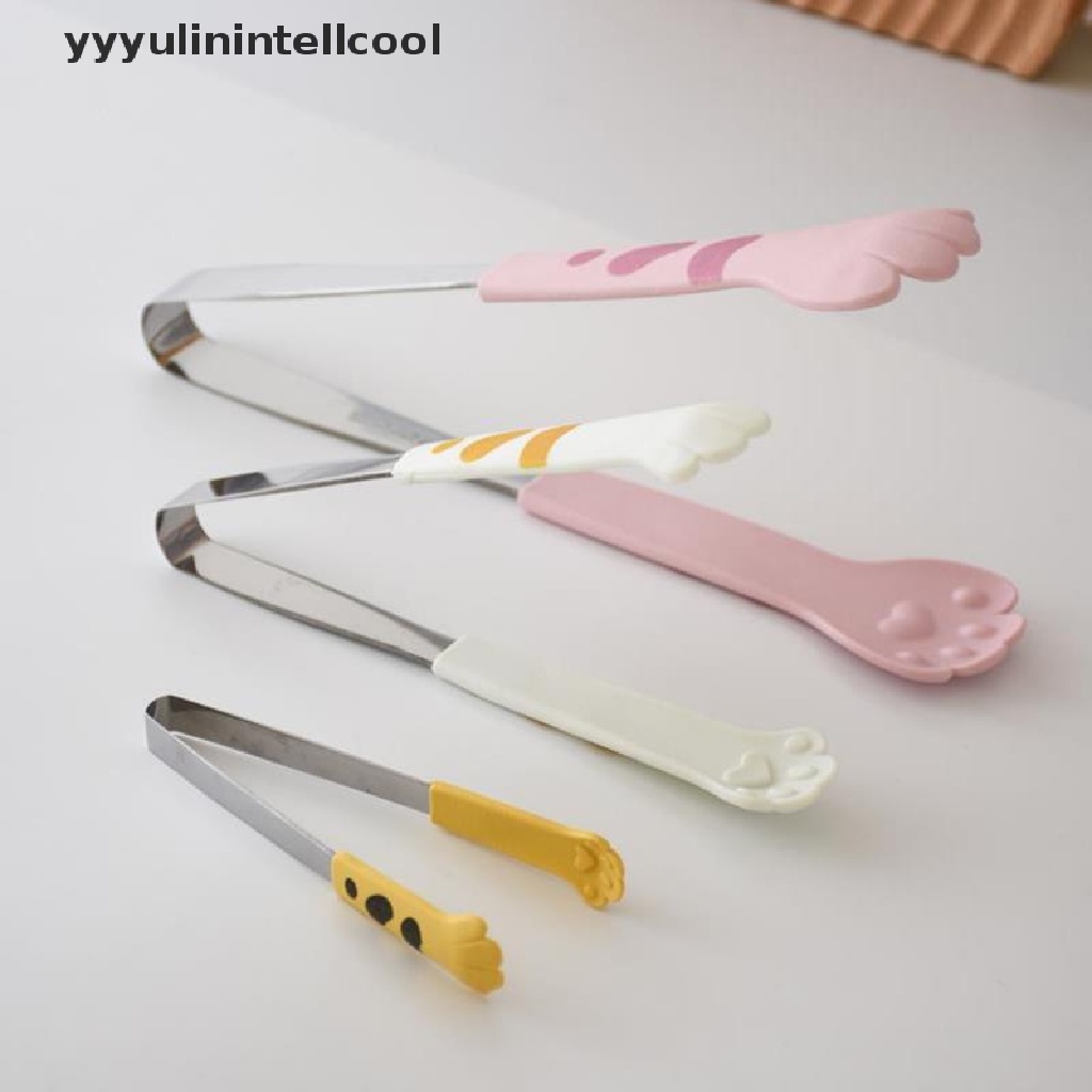 yyyulinintellcool Cat Paw Shape Food Tongs Cute Cartoon Meal Tongs ...