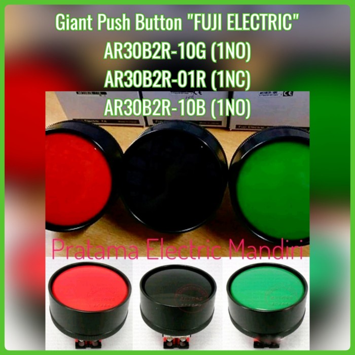 Jiko Fuji Giant Head Push Button Ar30B2R-10G Ar30B2R-01R Ar30B2R-10B ...