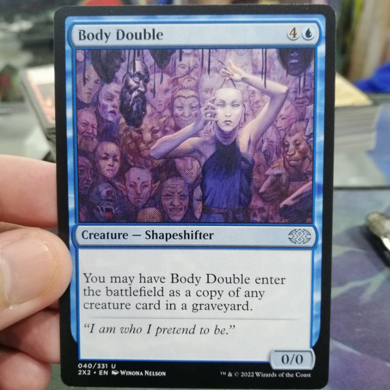 1 Body double 2X2 double masters MTG card magic commander EDH | Shopee ...
