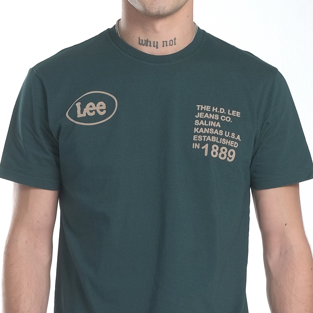 Lee T-Shirt for Men in Poderasia Pine | Shopee Philippines