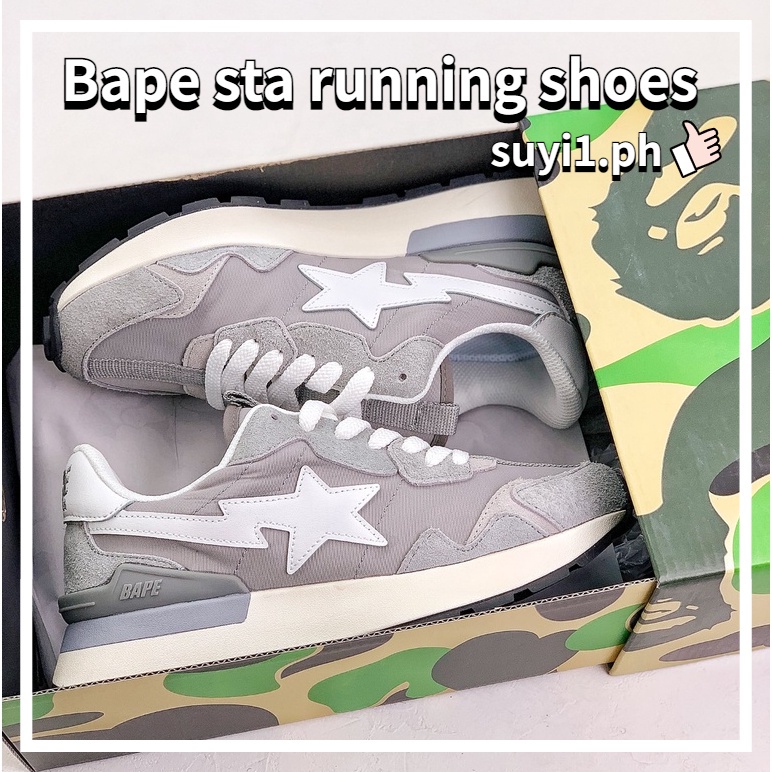 (COD) UA Bape Sta Low running shoes bapesta popular item ape ori ...
