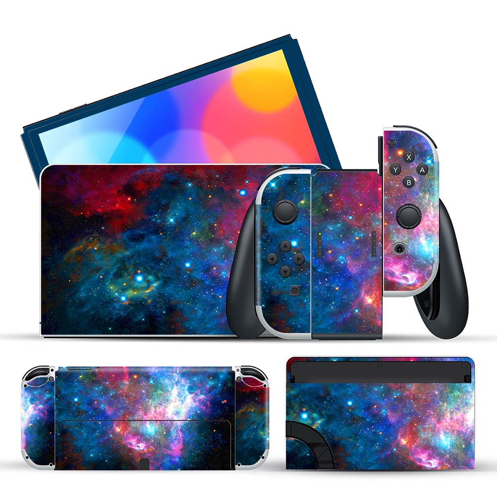 Sticker Vinyl Skin for Nintendo Switch Oled Console Full Set Decal ...