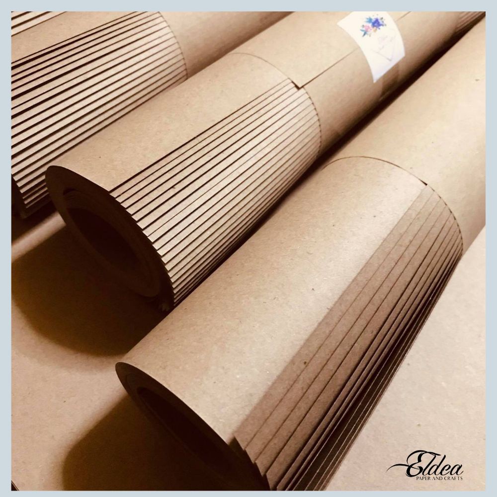 25pcs 115gsm 16x18/18x24 in Roll Kraft Brown Paper for pouch, bags ...