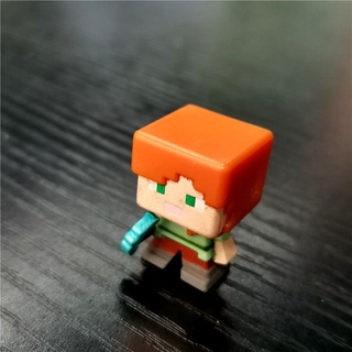 Minifigures Mini Enderman Steve Zombie Alex Enderman Skeleton ghast ...