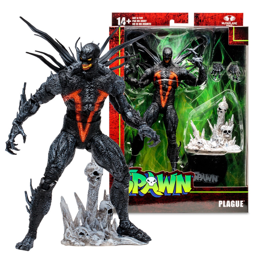 McFarlane Spawn - Plague Sealed Brand New | Shopee Philippines