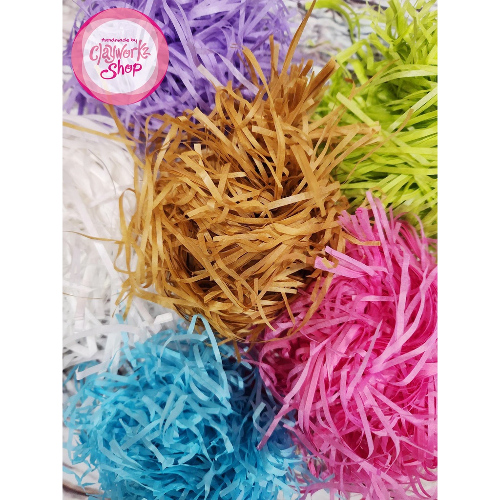 Soft Shredded Paper Filler 25g/ 50g/ 100g for Souvenirs Box Packaging ...