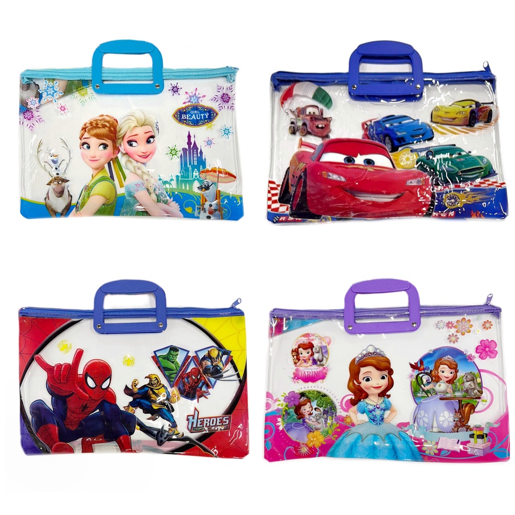 CSQUARE LONG ZIPPERED CHARACTER ENVELOPE WITH HANDLE | Shopee Philippines