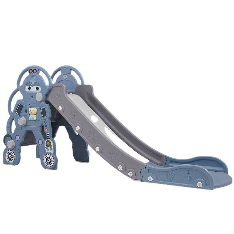 Robot Slide with Balls & Rings Indoor Foldable Slide Play Set for Kids ...