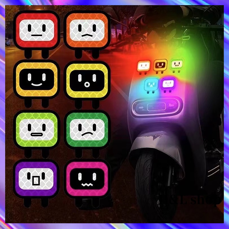 Hl Car Stickers Car Reflective Stickers Electric Vehicle Motorcycle ...