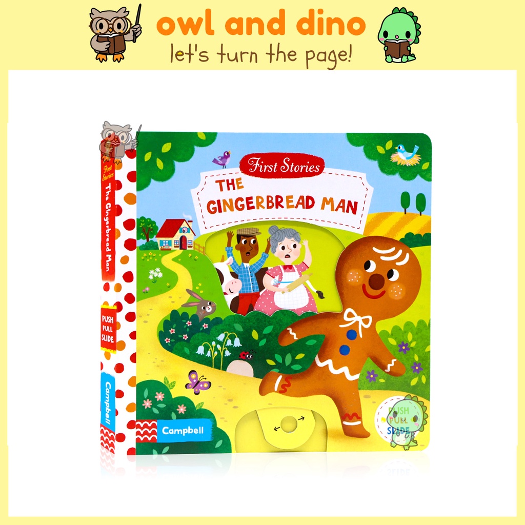First Stories: The Gingerbread Man (Interactive Board Book) | Shopee ...