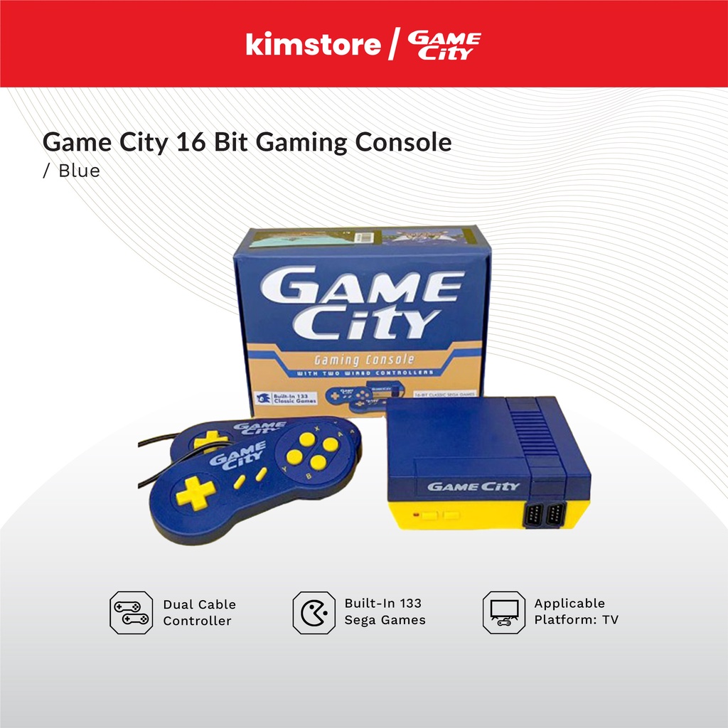 KIMSTORE Game City 16 Bit Gaming Console | Shopee Philippines