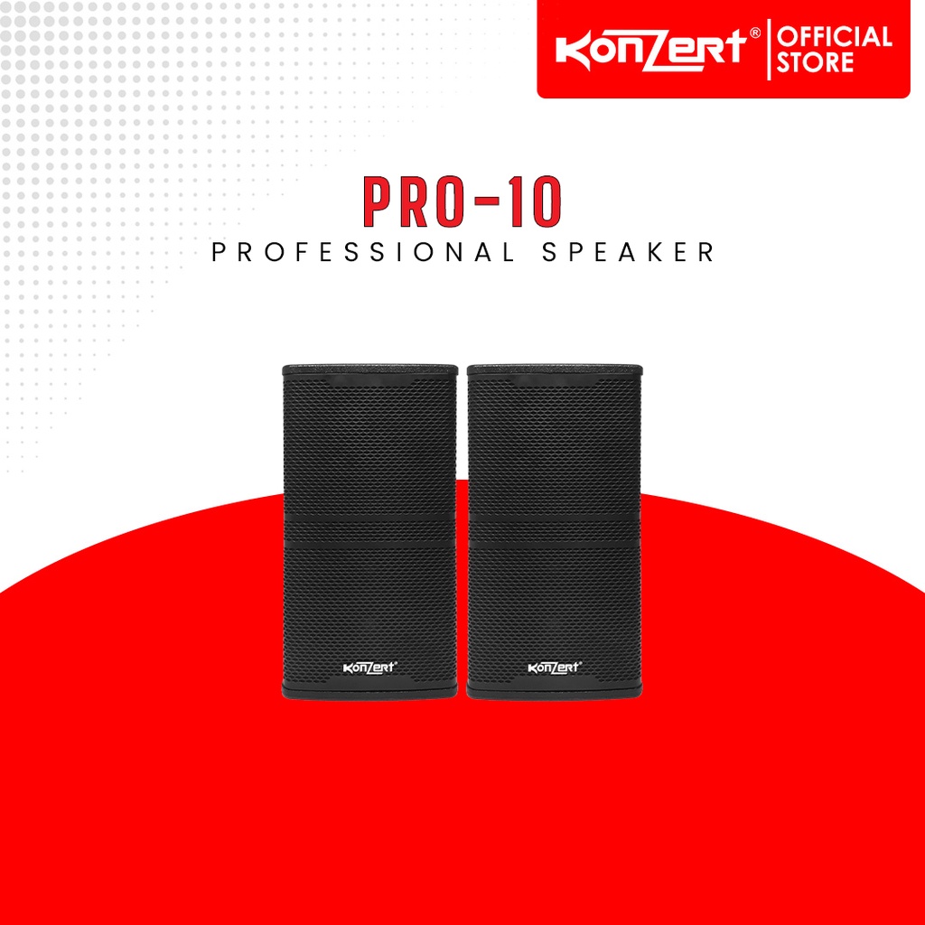 Konzert PRO-10 Professional Speaker | Shopee Philippines