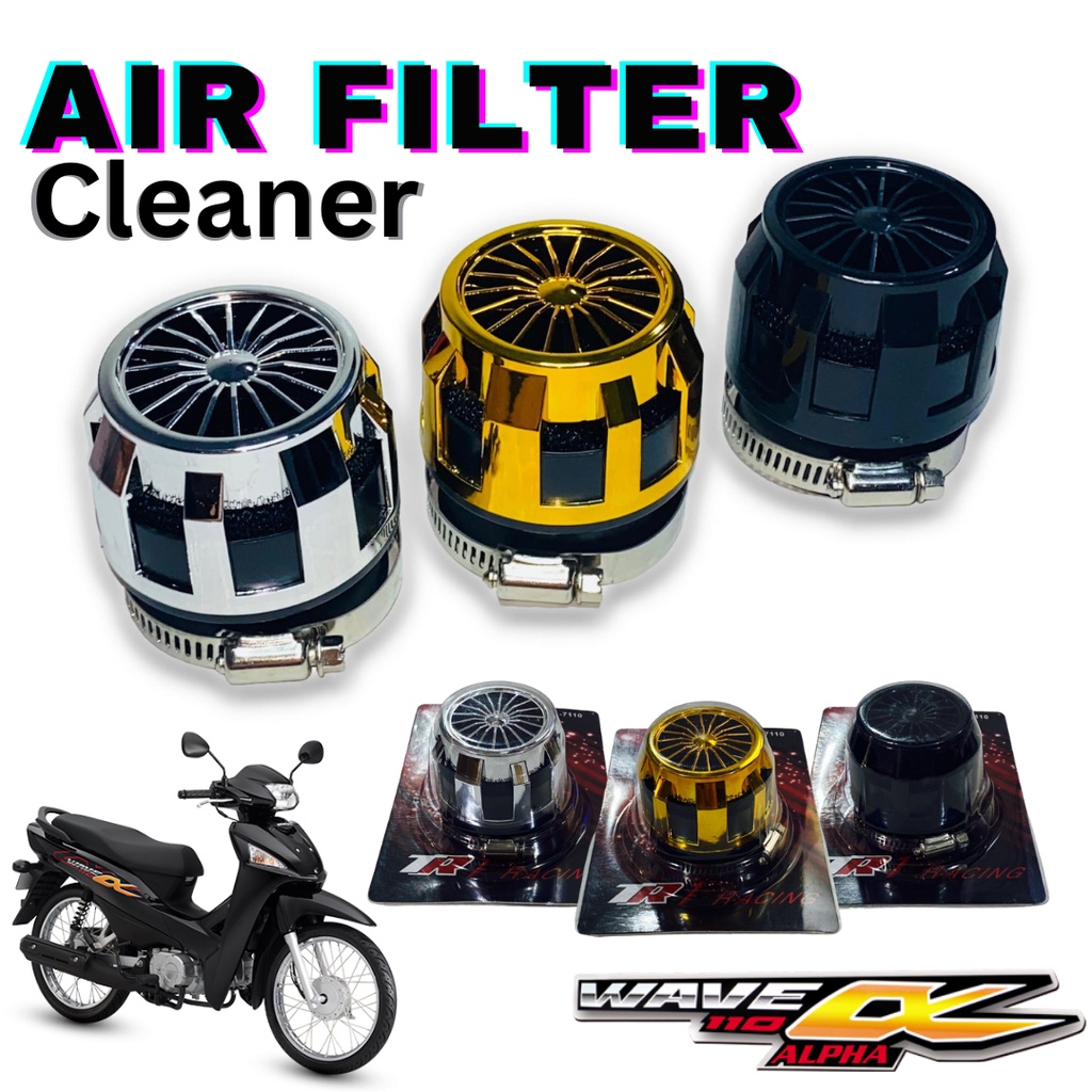 Honda Wave 110 Alpha | Motorcycle Mushroom Head Air Filter Cleaner ...