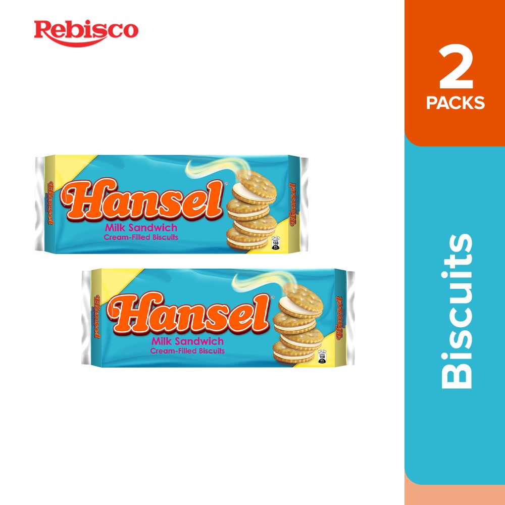 Hansel Milk Sandwich 31g (Set of 2) | Shopee Philippines