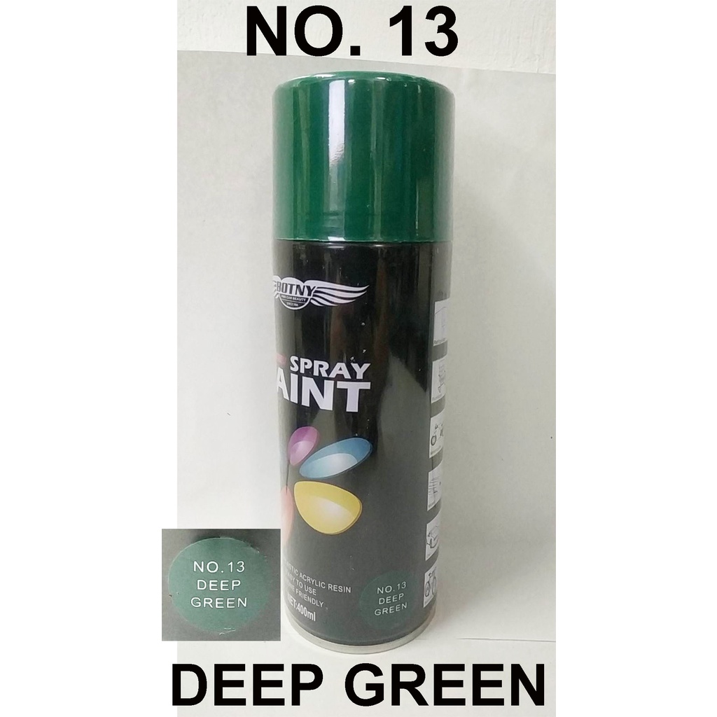 BOSNY SPRAY PAINT DEEP GREEN NO. 13