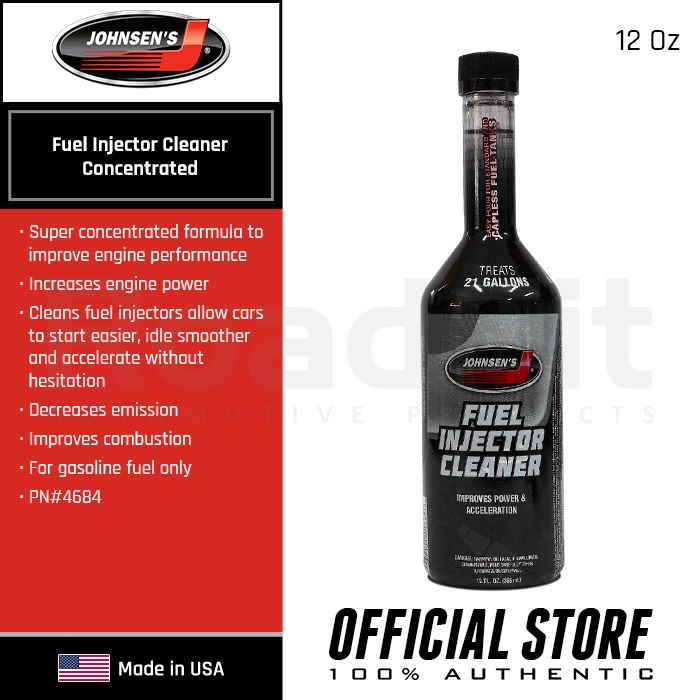 Johnsen's Concentrated Fuel Injector Cleaner, Fuel Additive for ...