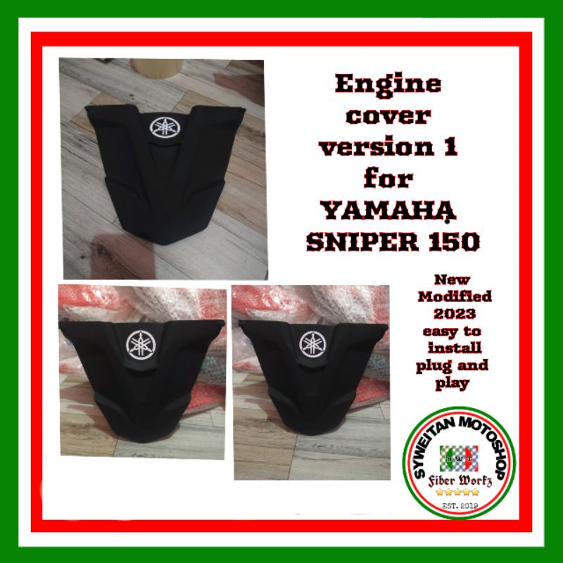 Engine cover ver.1 for SNIPER 150 | Shopee Philippines